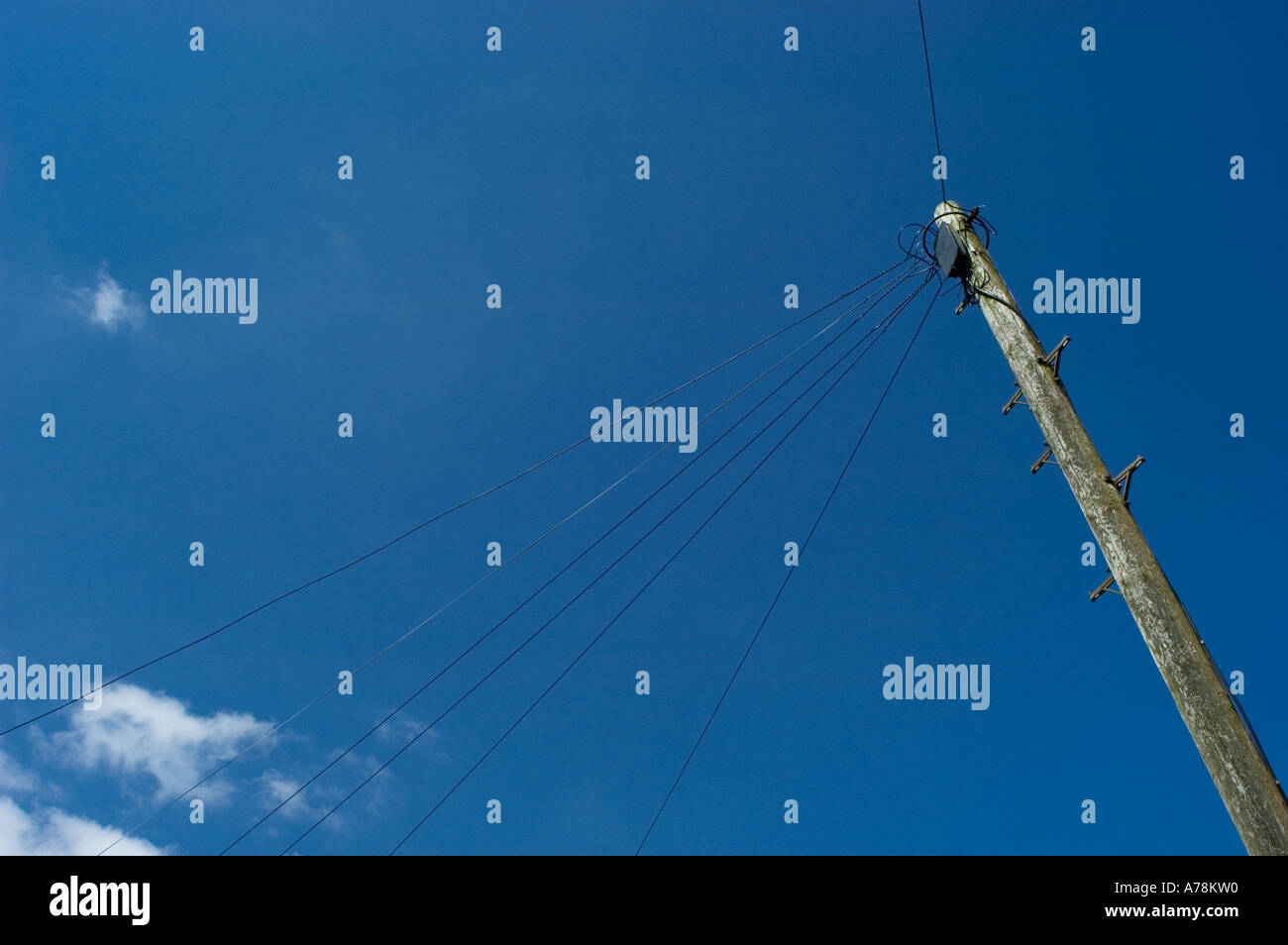 Old power pylon hi-res stock photography and images - Alamy