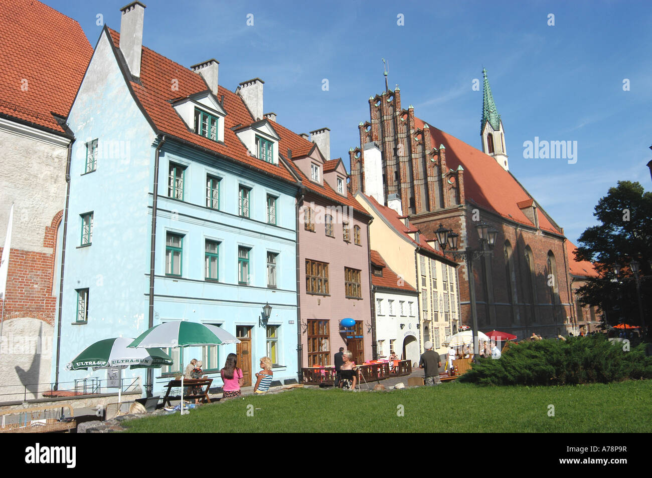 Buildings Riga Latvia Stock Photo - Alamy