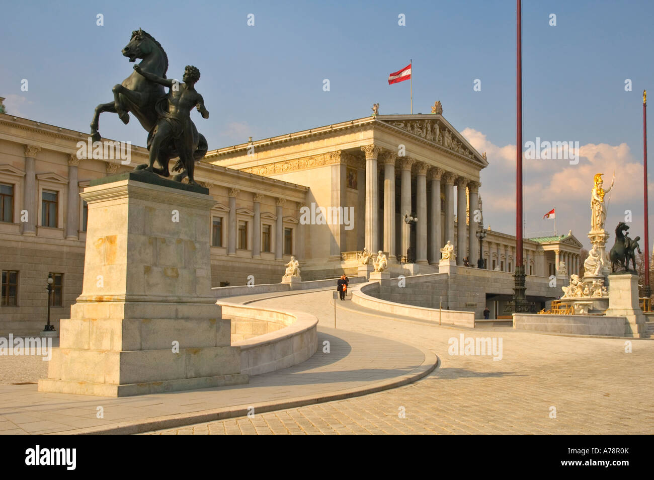 Austria parliament vienna assembly hi-res stock photography and images ...