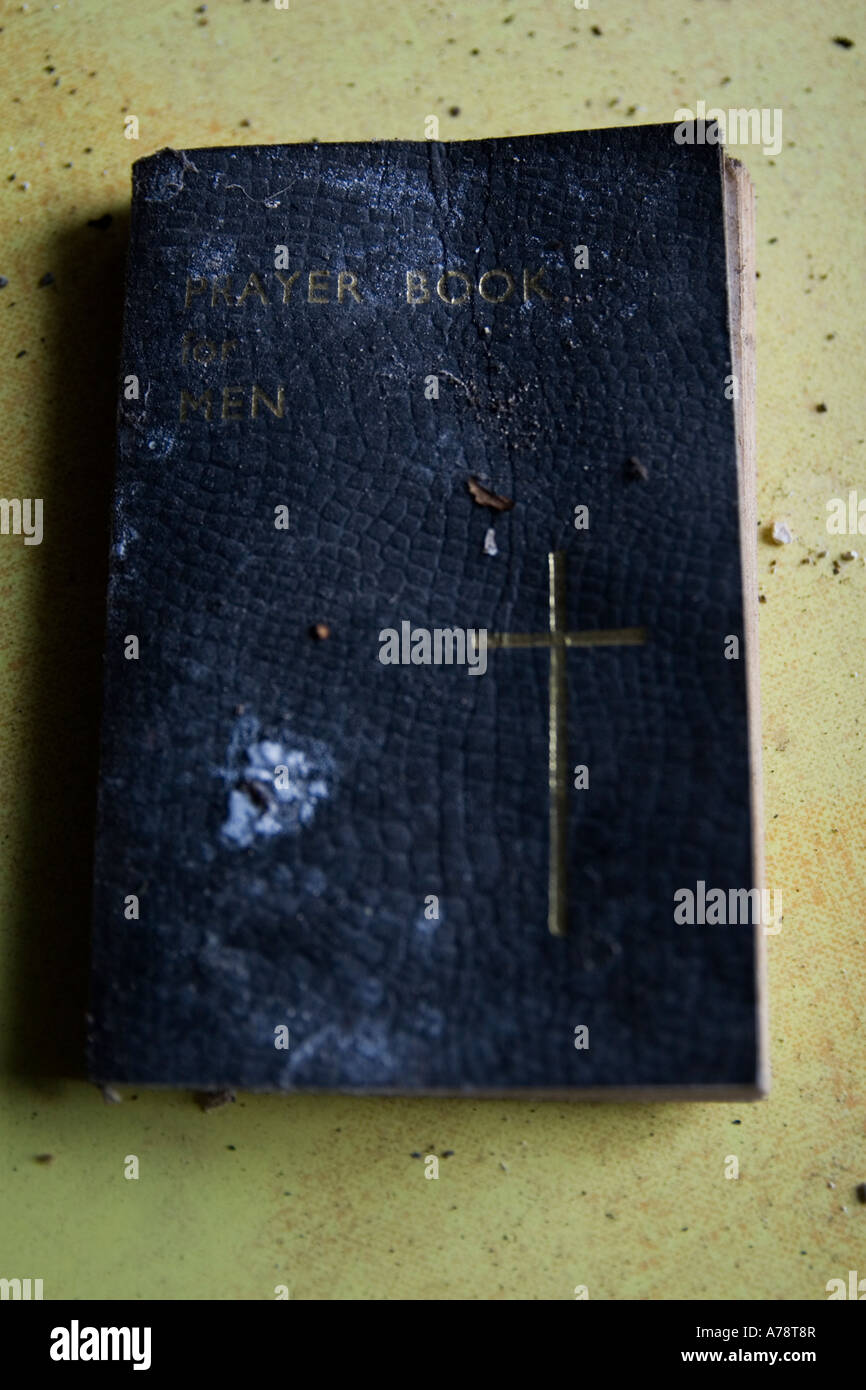 Prayer book of a man long since gone Stock Photo - Alamy