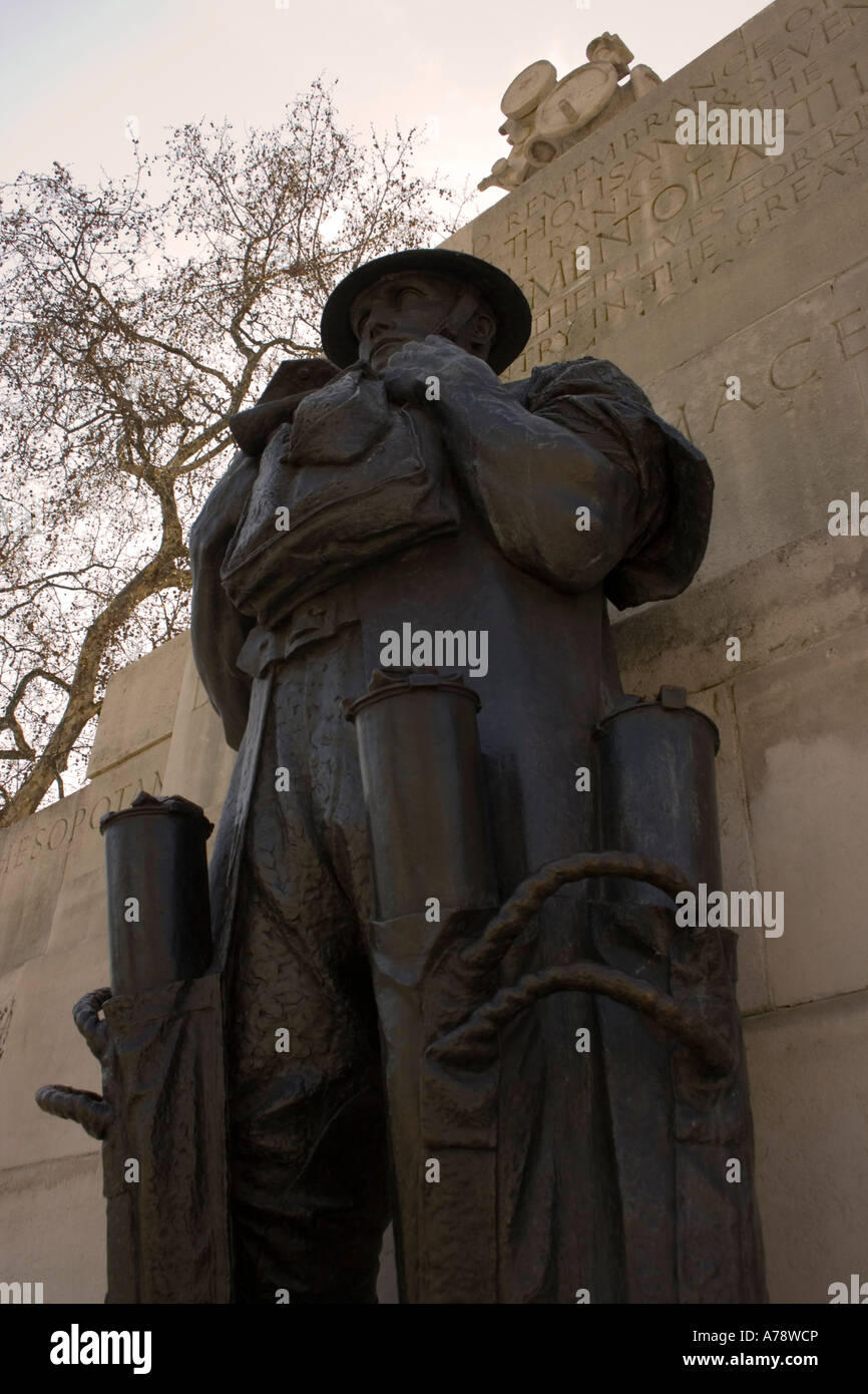 ARTILLERY MAN. Statue representing the artillery regiment, from the ...