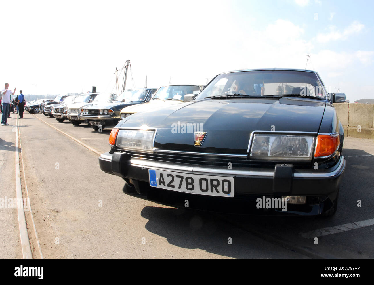 Rover SD1 car from 1983 series 2 Stock Photo - Alamy