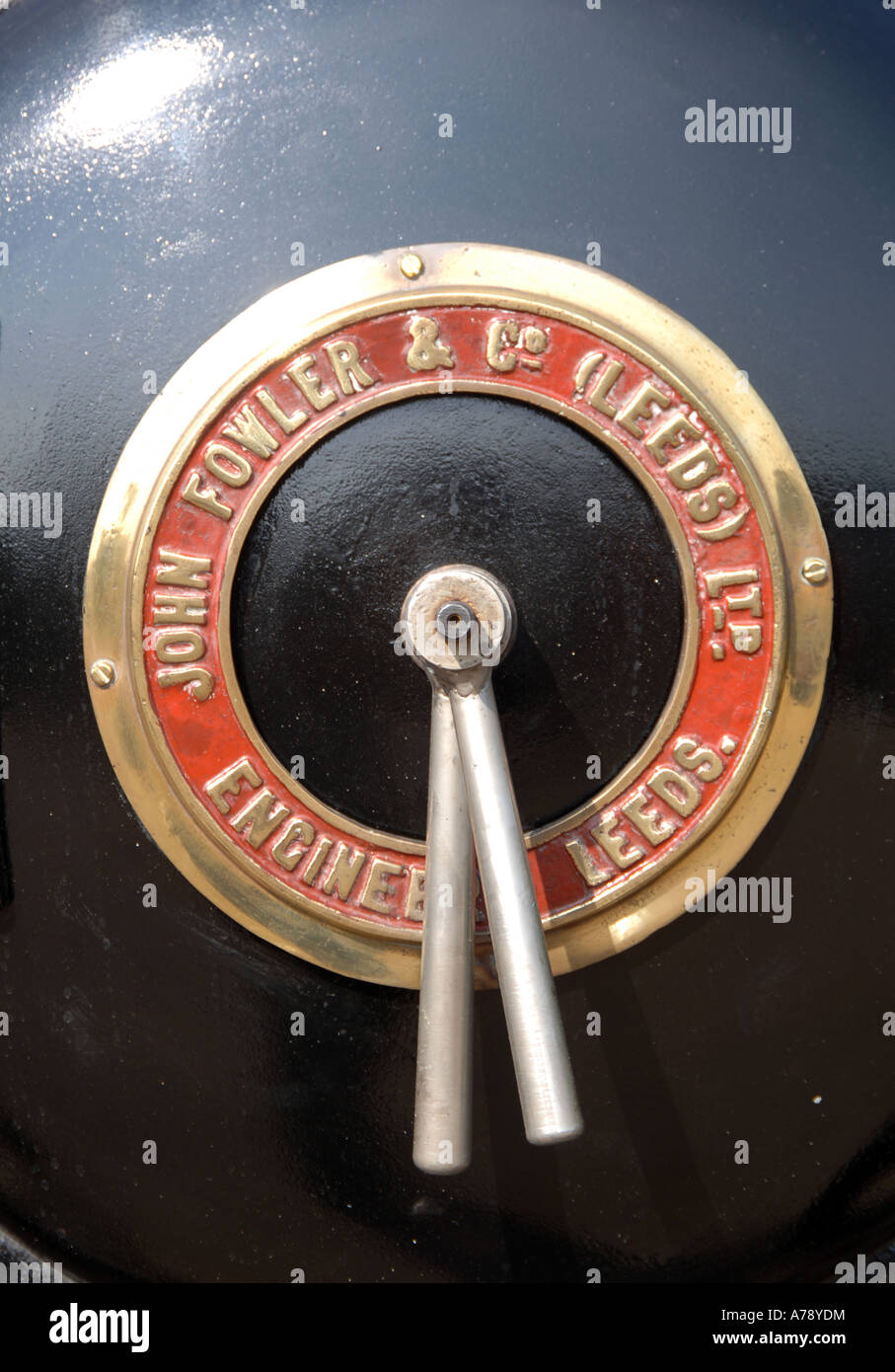 Traction engine name plate High Resolution Stock Photography and Images ...
