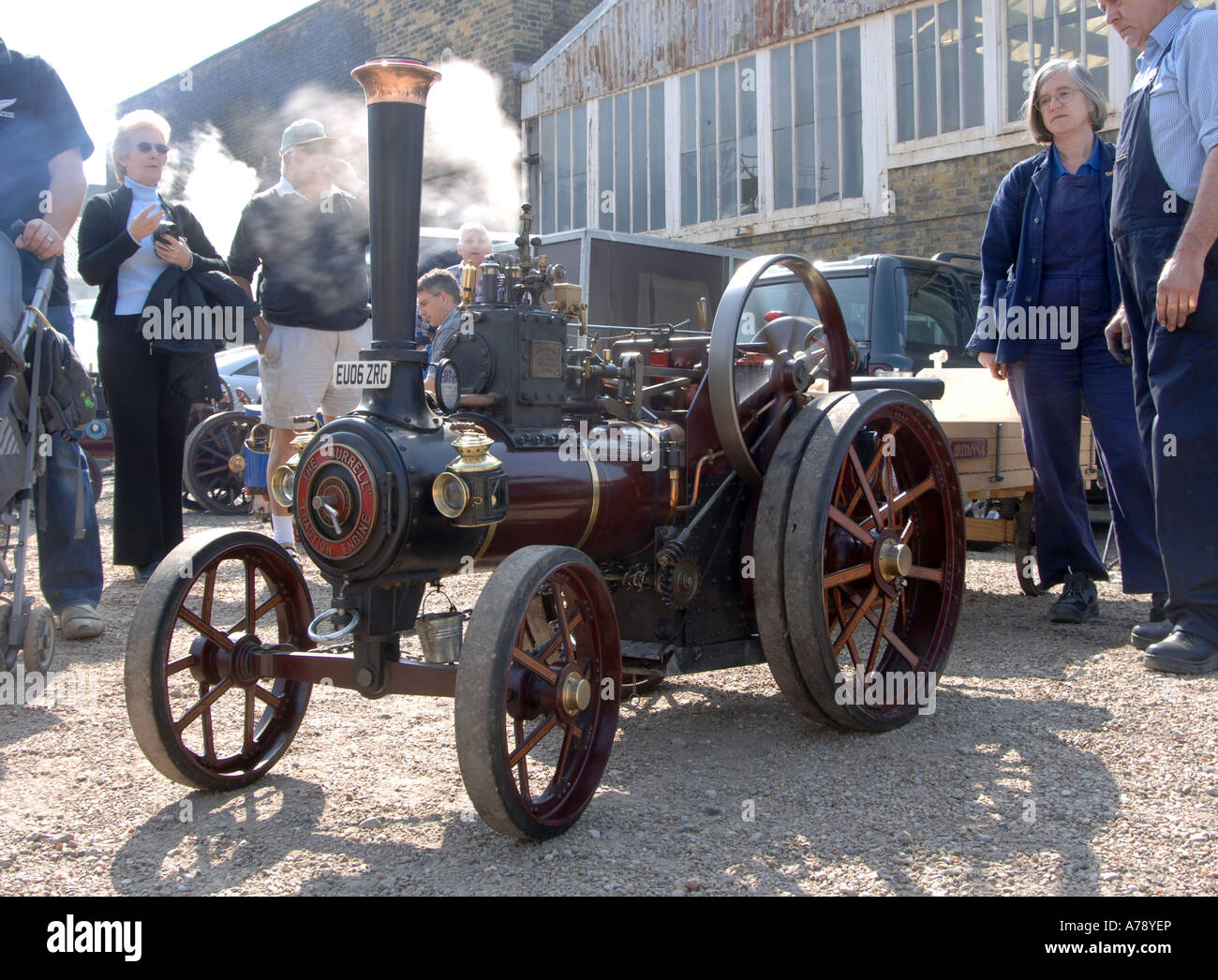 Burrell steam traction engine hi-res stock photography and images - Alamy