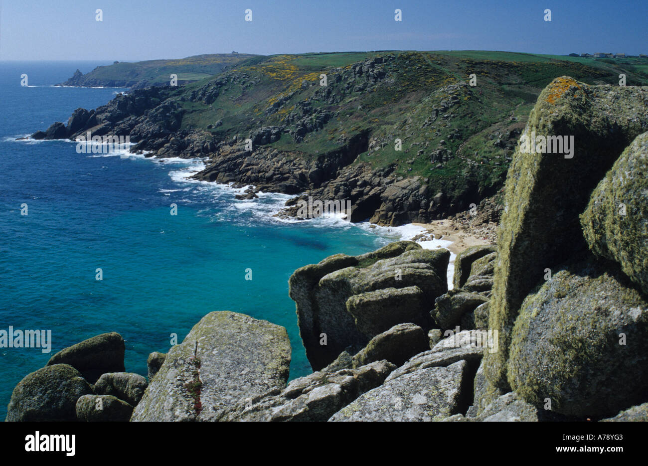 South Cornwall Coast Stock Photo - Alamy