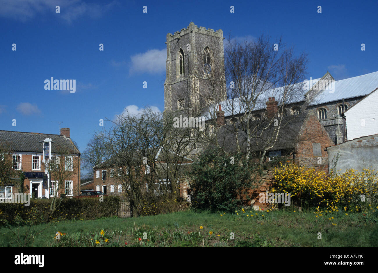 Worstead village church hi-res stock photography and images - Alamy