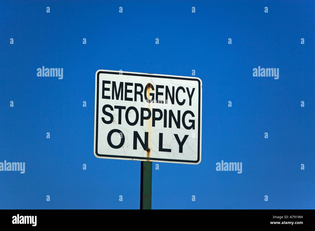 Emergency Stopping Only Sign Emergency Ride Sticker: No Tears Allowed!
