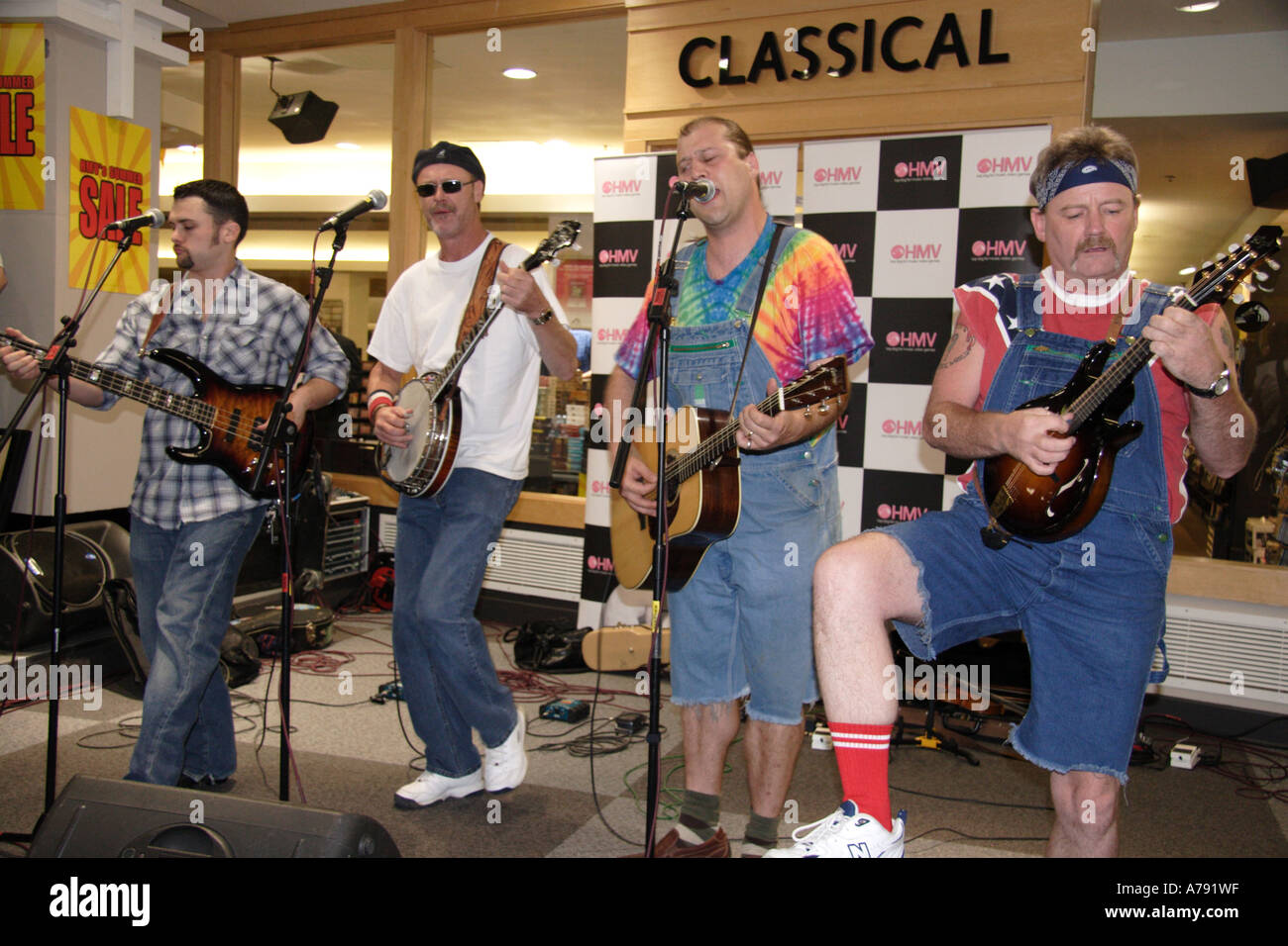 Hillbilly band hi-res stock photography and images - Alamy
