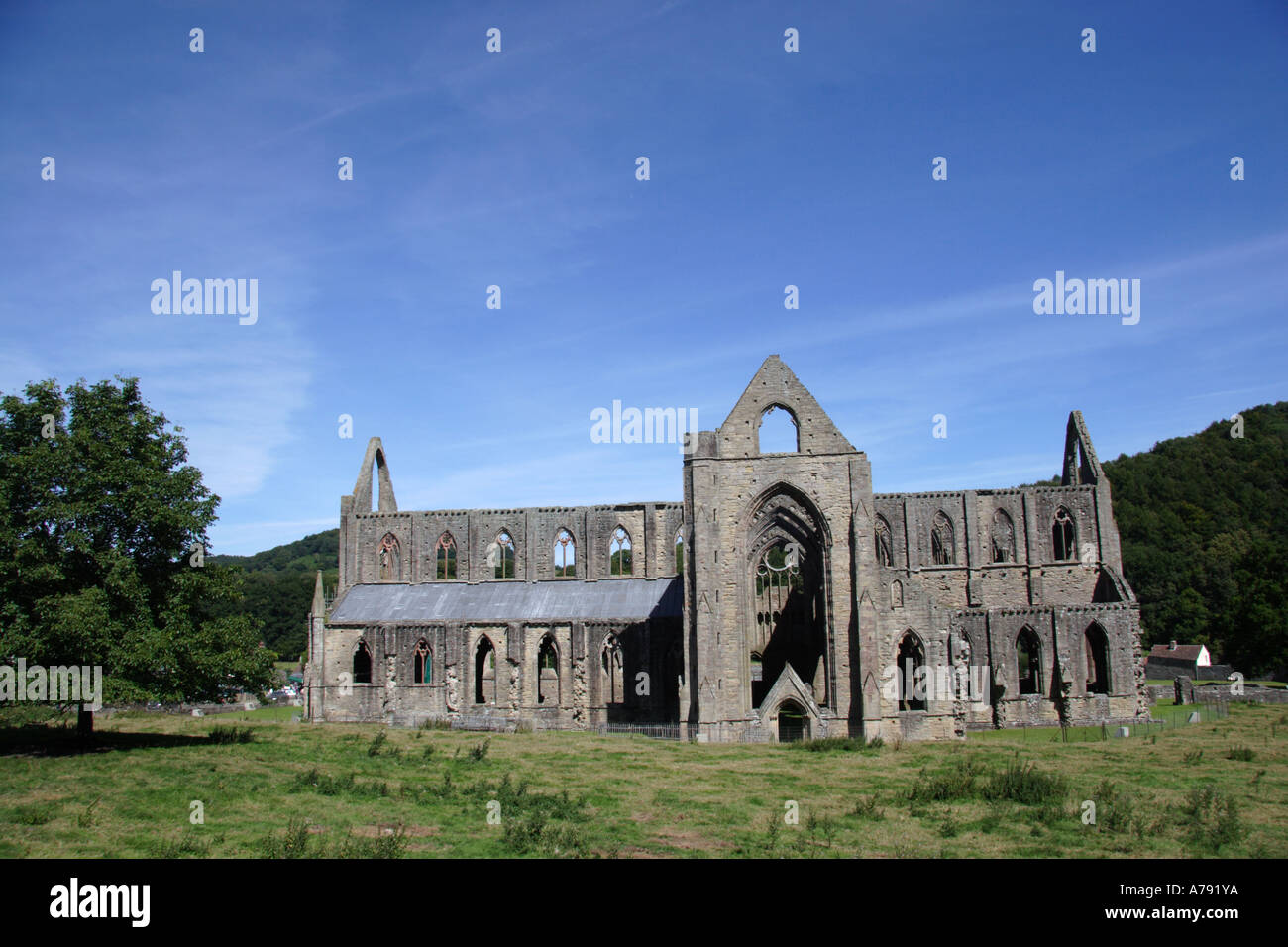 Old tintern abbey hi-res stock photography and images - Alamy