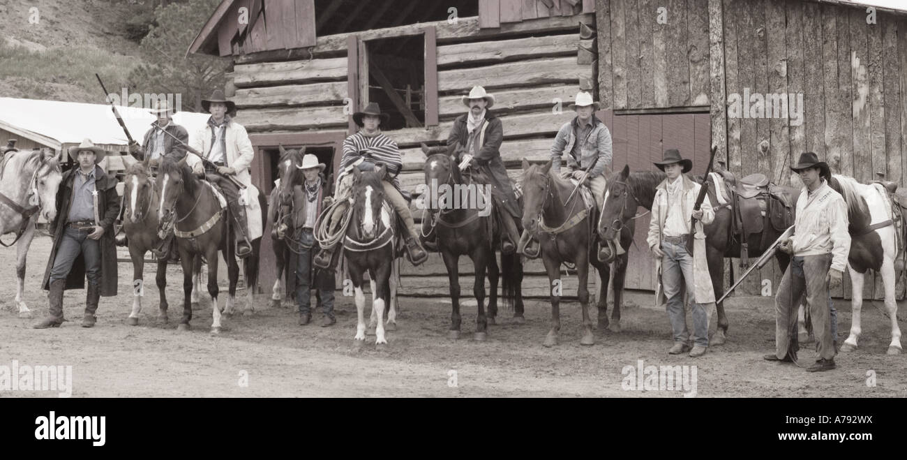 Old west ranch hands hi-res stock photography and images - Alamy