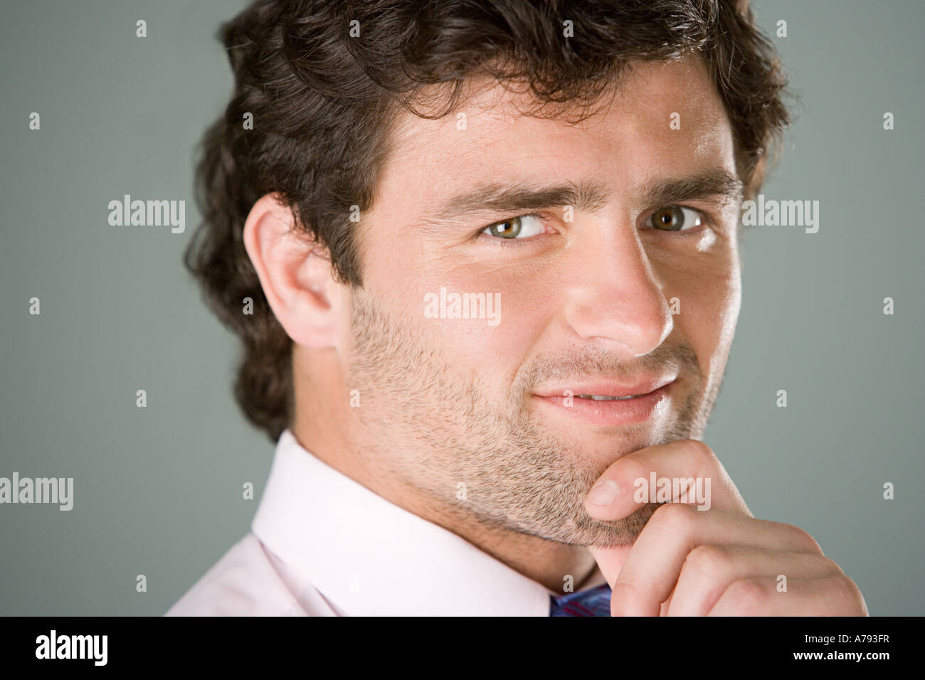 Man making faces Stock Photo - Alamy