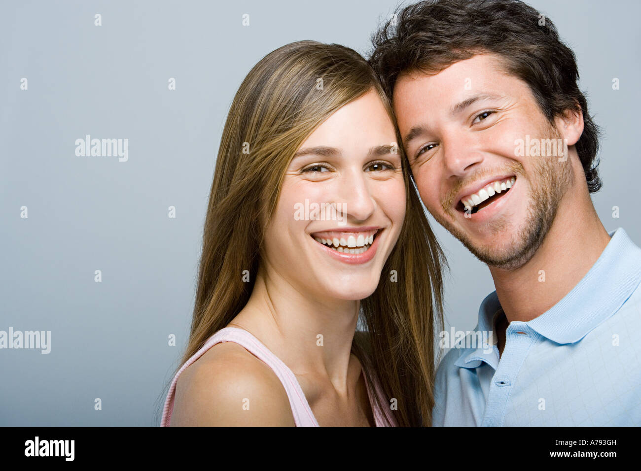 Portrait of a couple Stock Photo - Alamy