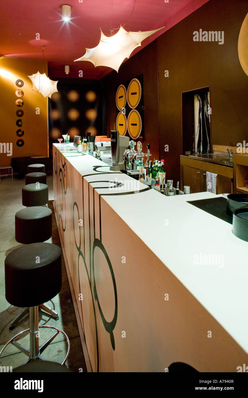 interior design of night club disco bar ragoo club in milan Stock Photo ...