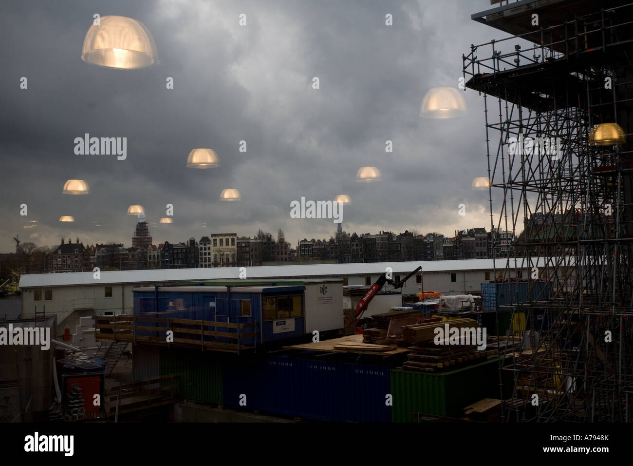 Amsterdam work on road hi-res stock photography and images - Alamy