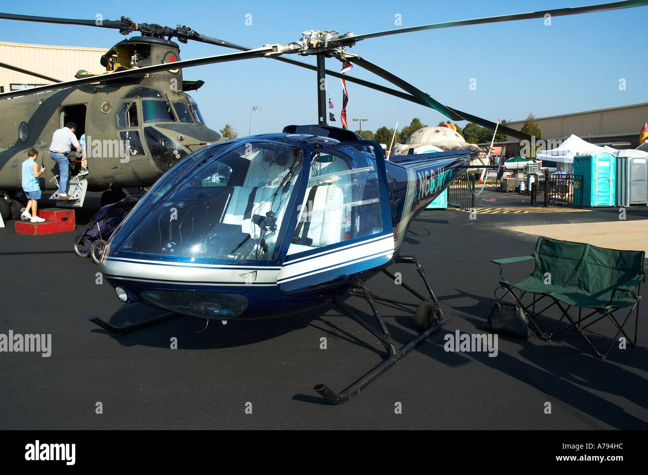 Enstrom helicopter hi-res stock photography and images - Alamy
