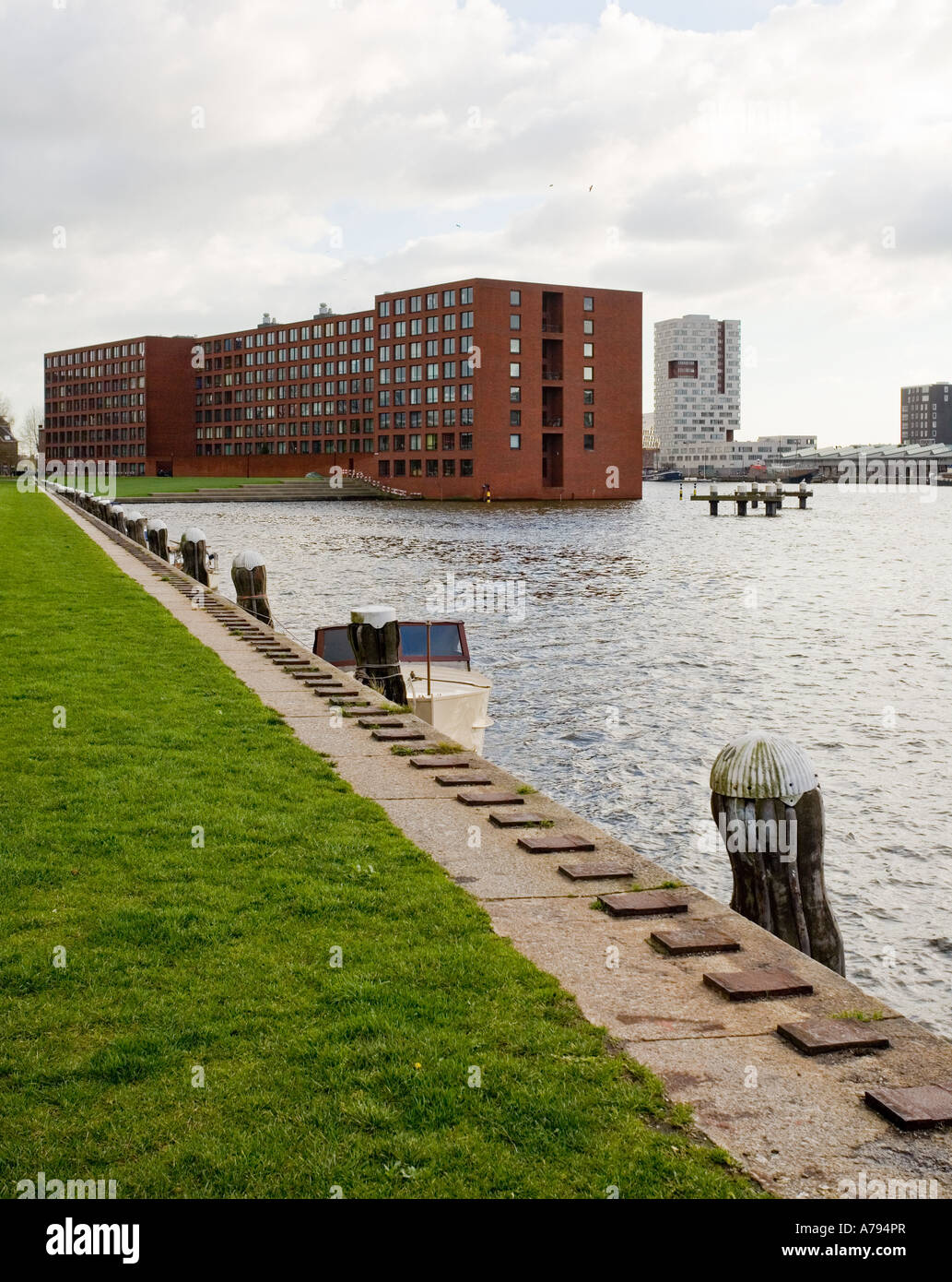 IJ toren borneo island eastern docklands amsterdam knsm java sumatra ...