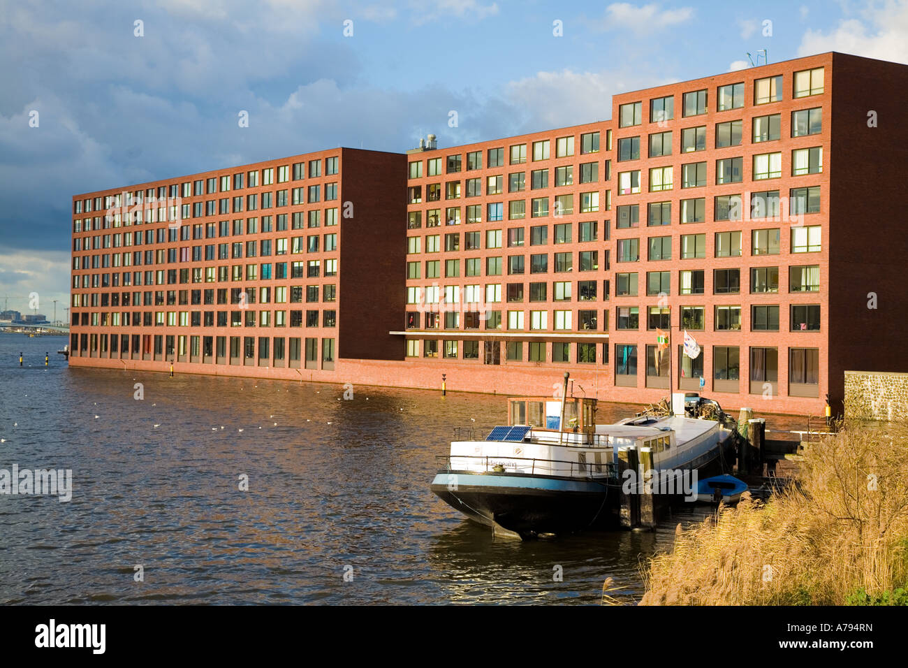 IJ toren borneo island eastern docklands amsterdam knsm java sumatra ...