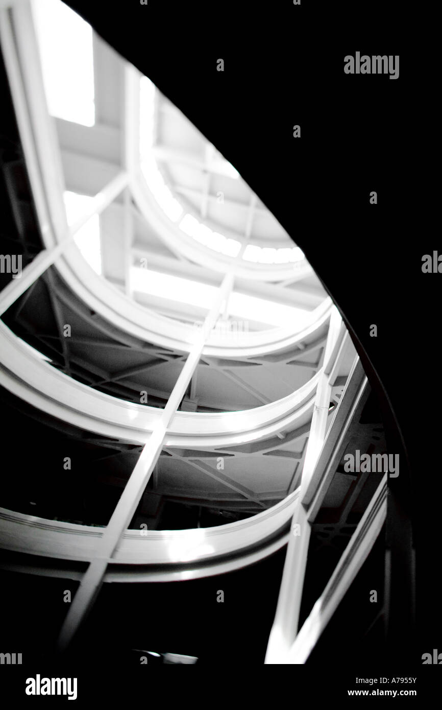 interior of lingotto ramp in torino Stock Photo - Alamy