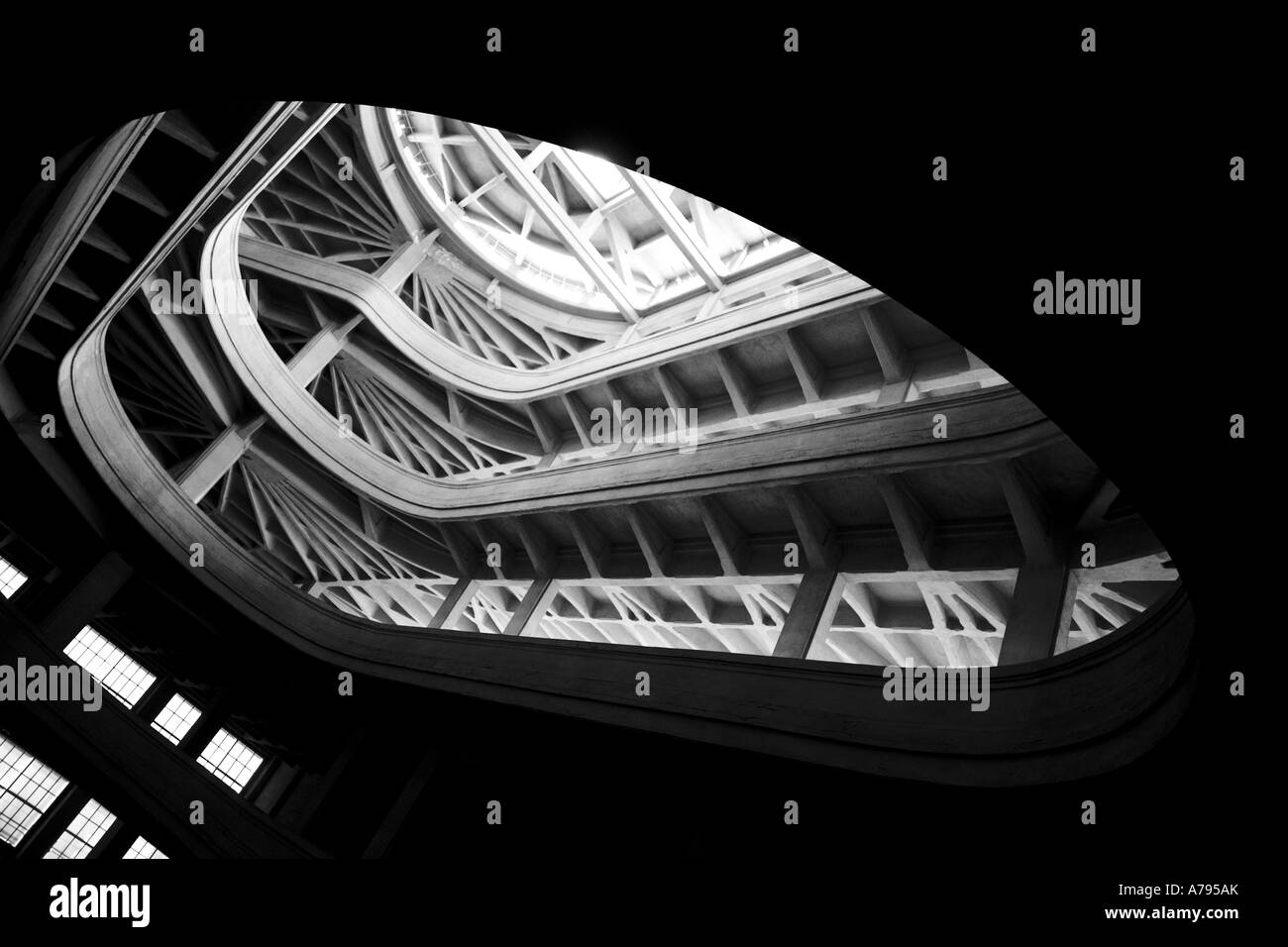 interior of lingotto ramp in lingotto complex in torino Stock Photo - Alamy