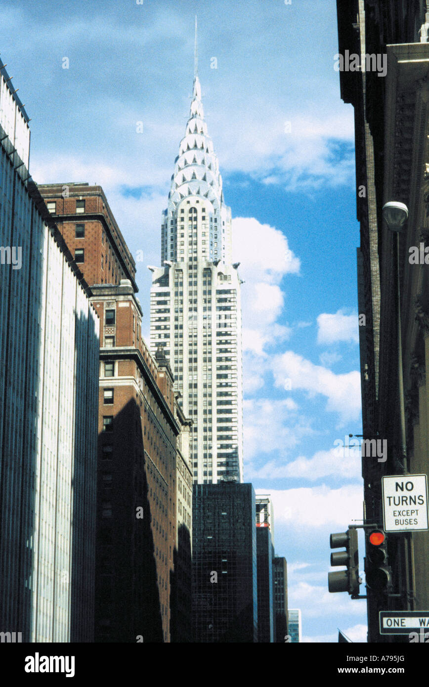 View of Chrysler Building Stock Photo - Alamy