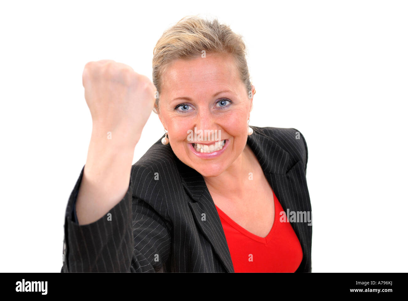 angry business woman Stock Photo - Alamy