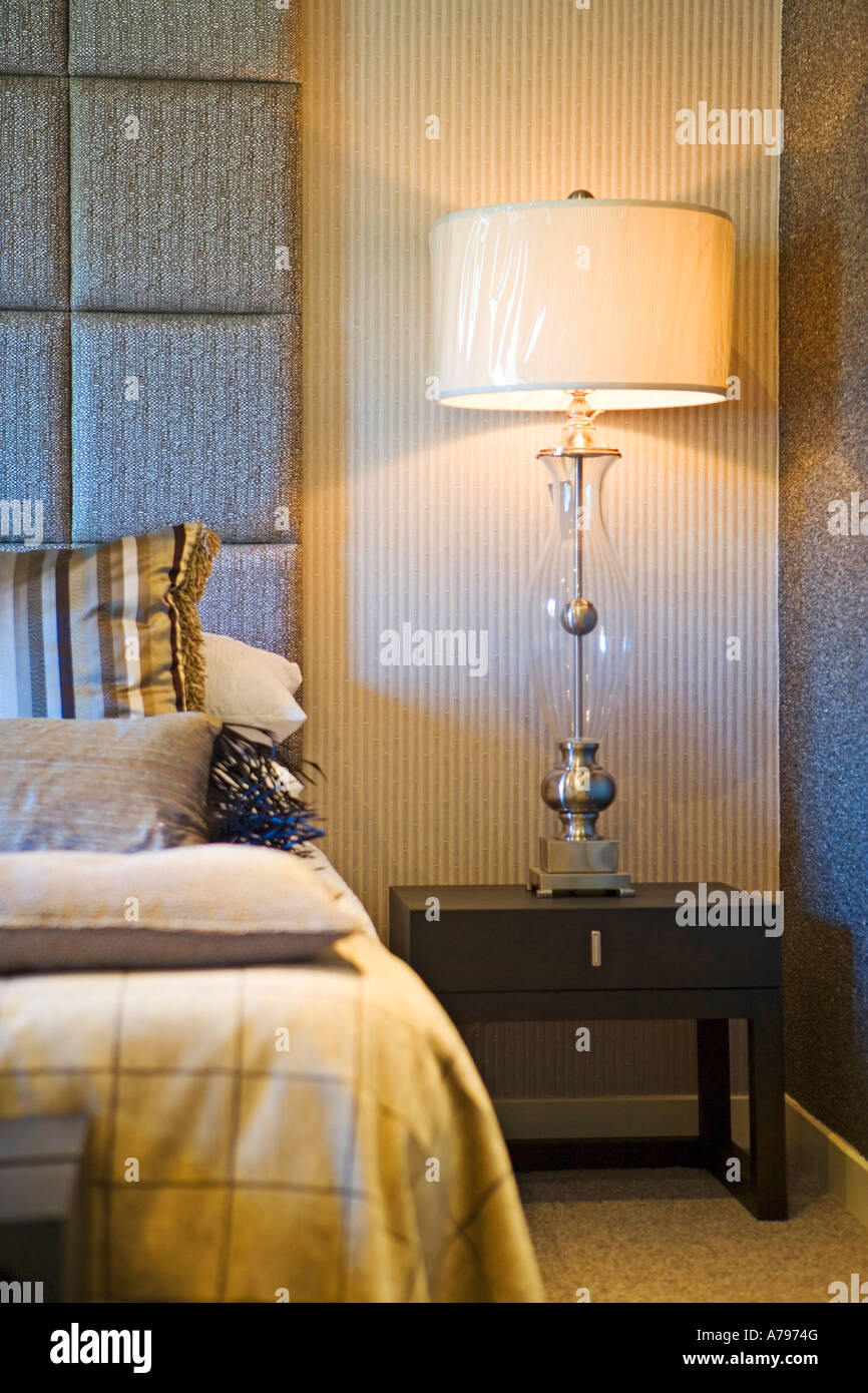 BEDROOM SCENE IN AN INTERIOR DESIGN STUDIO Stock Photo - Alamy