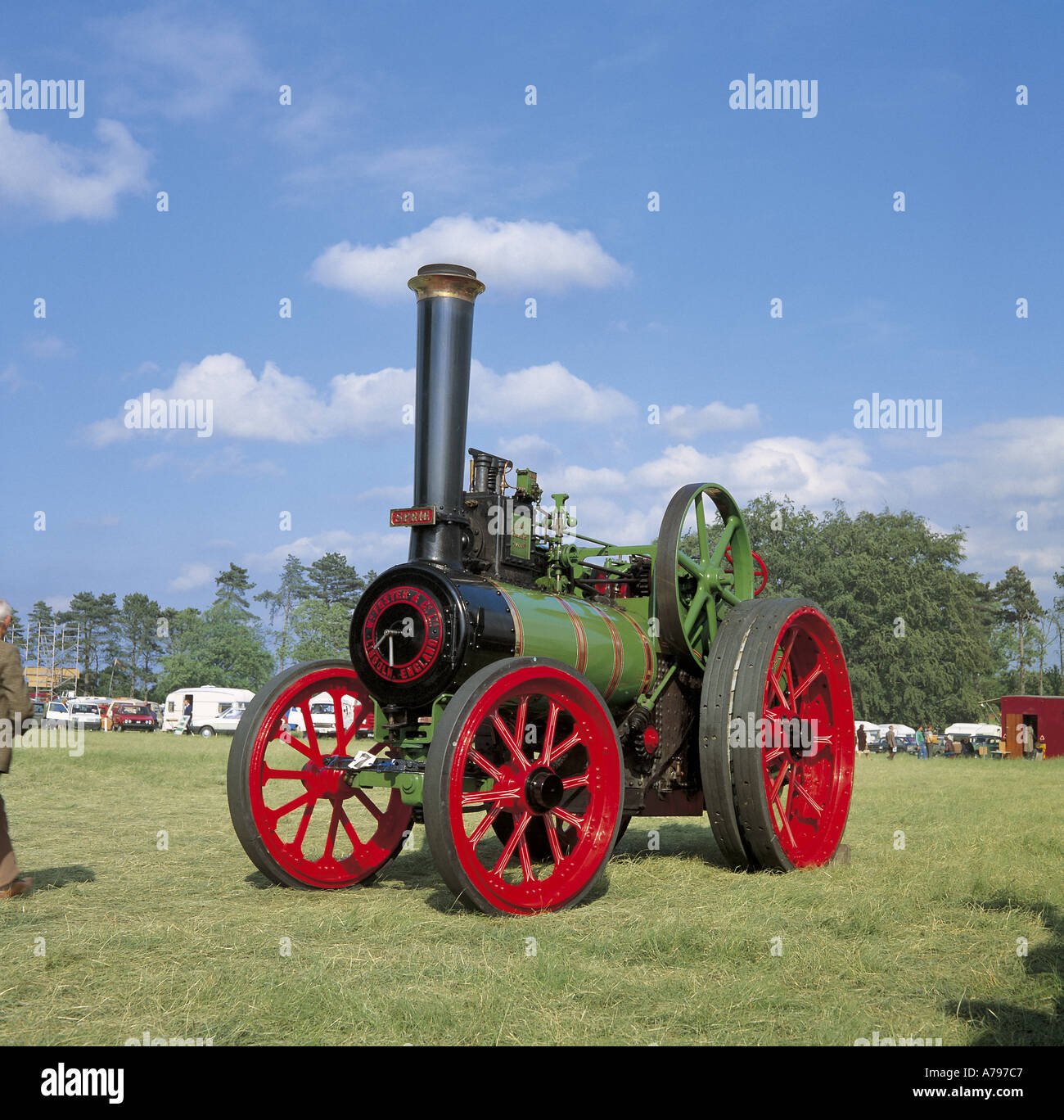 Foster traction engines hi-res stock photography and images - Alamy