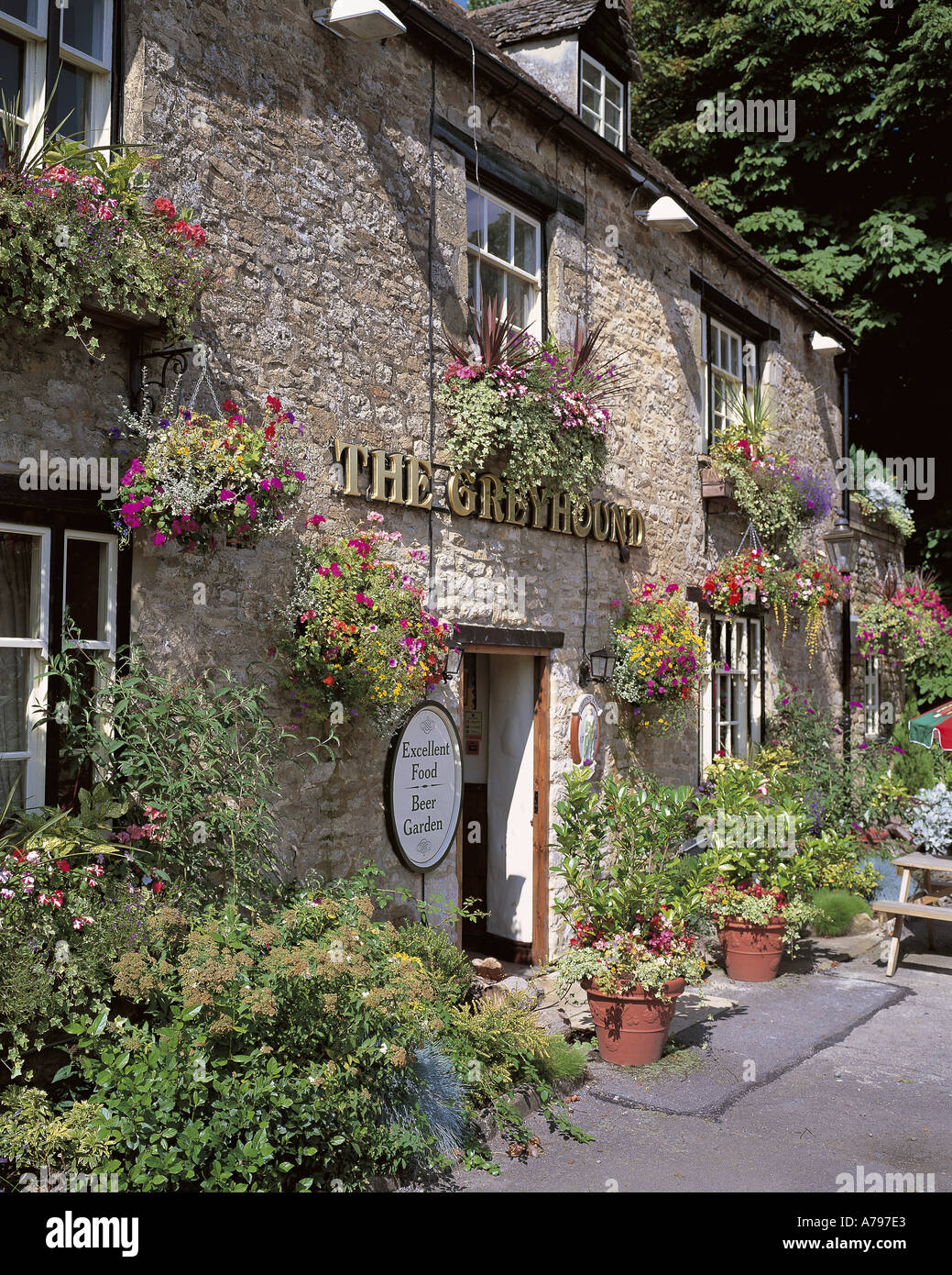 The Greyhound Pub Stock Photo - Alamy