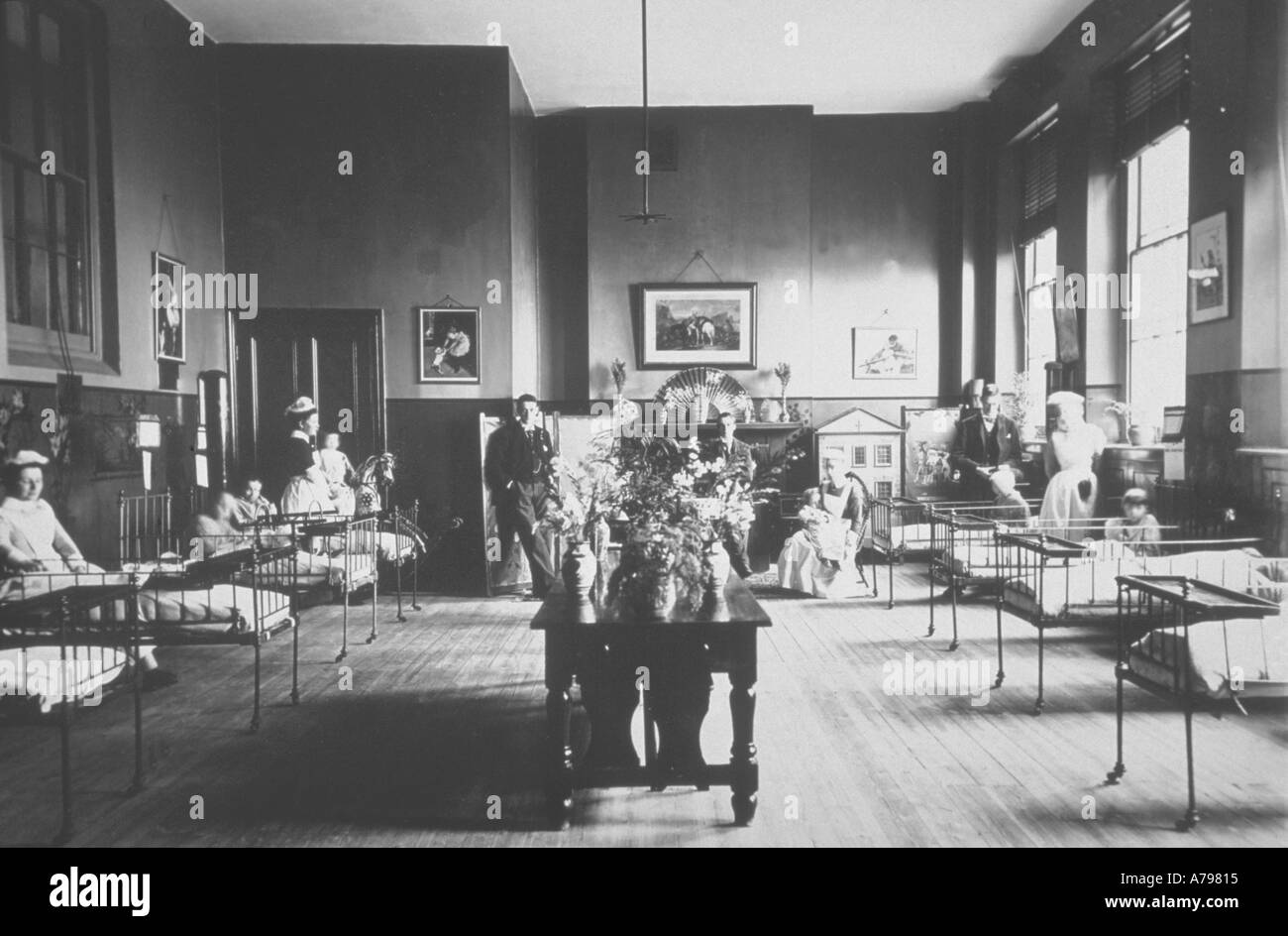 Victorian hospital ward hi-res stock photography and images - Alamy