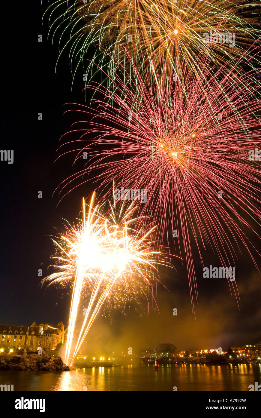 Vancouver fireworks july 1 hi-res stock photography and images - Alamy