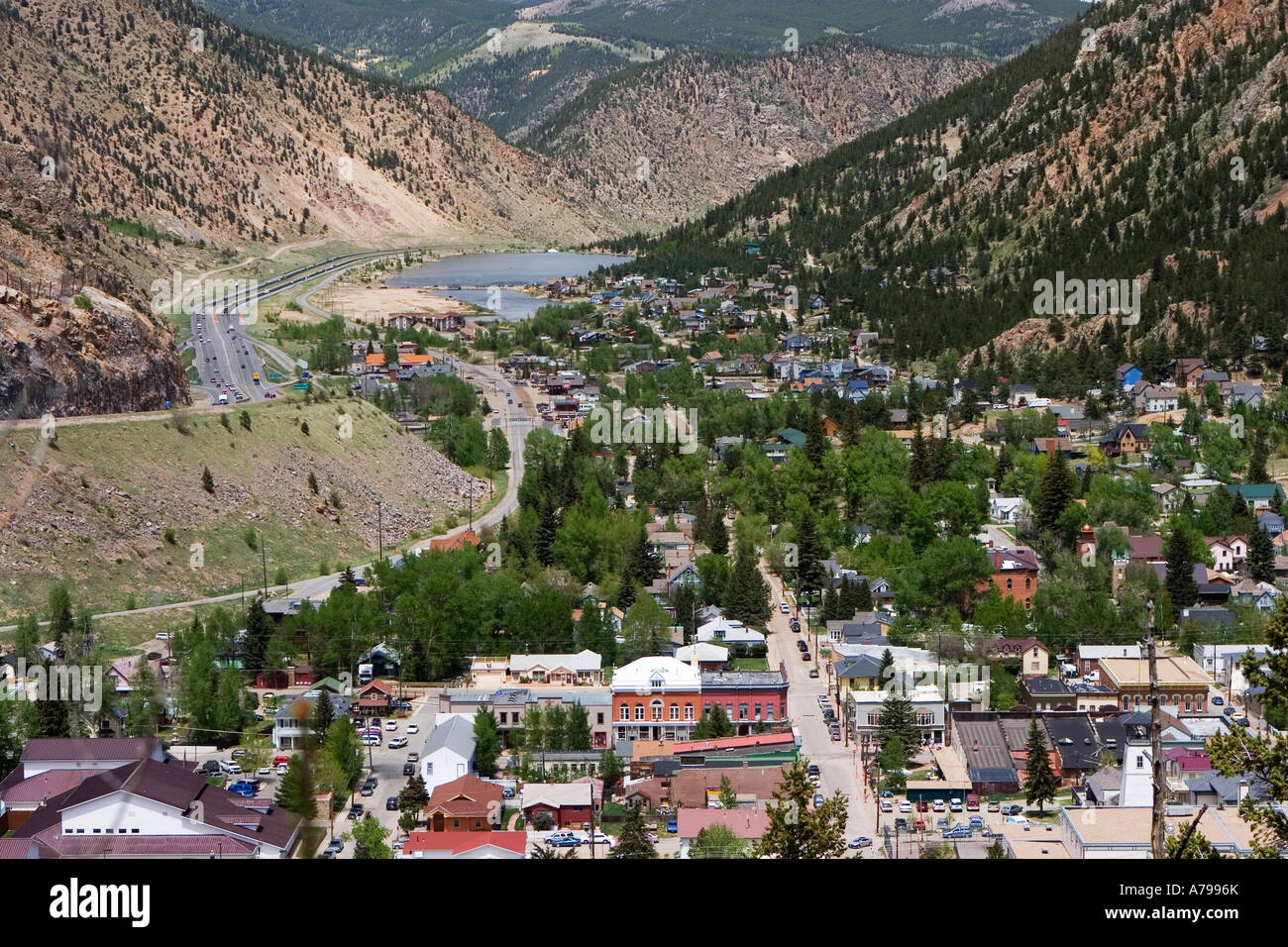 Aerial view georgetown colorado georgetown hi-res stock photography and ... Aerial view georgetown colorado georgetown hi-res stock photography and ...