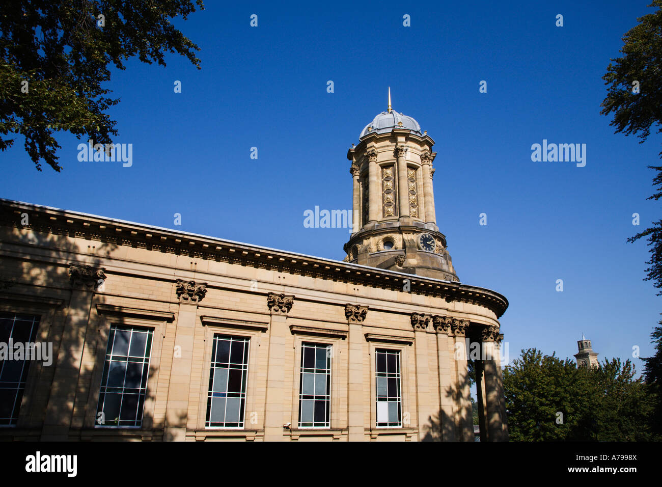 Saltaire United Reformed Church at Saltaire near Bradford West ...