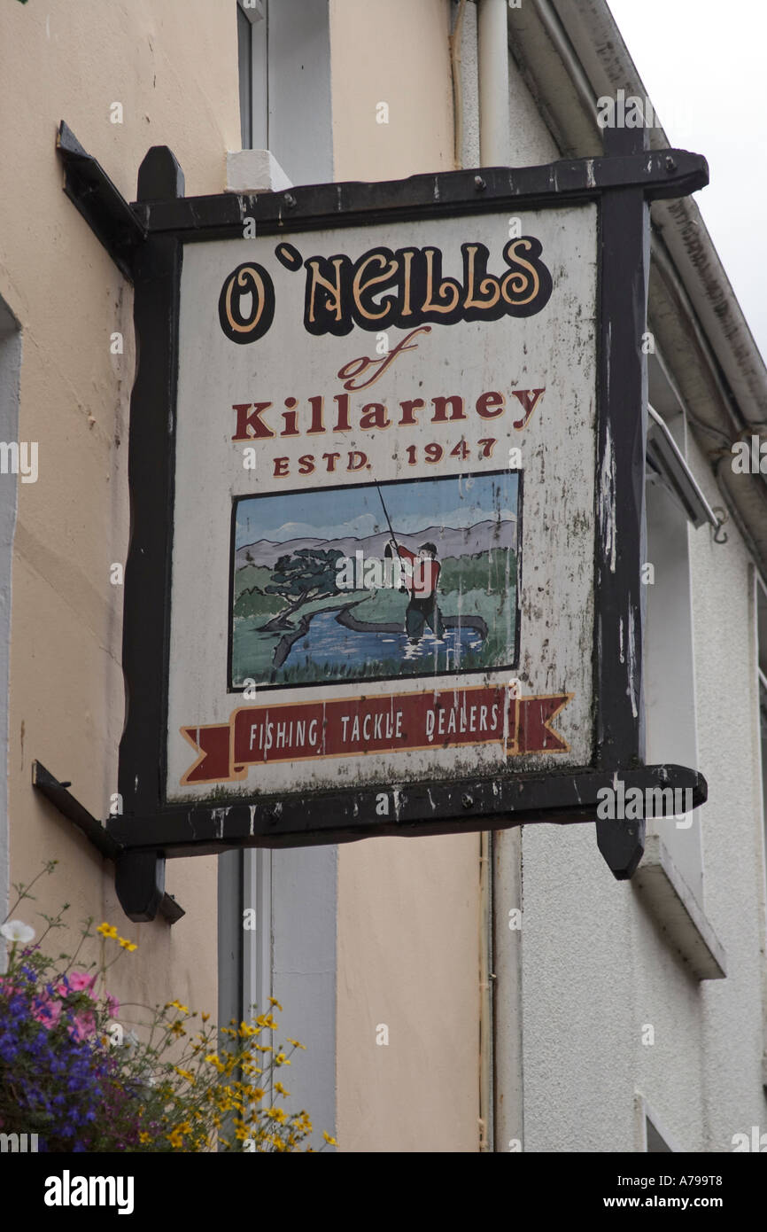 Killarney street signage hi-res stock photography and images - Alamy