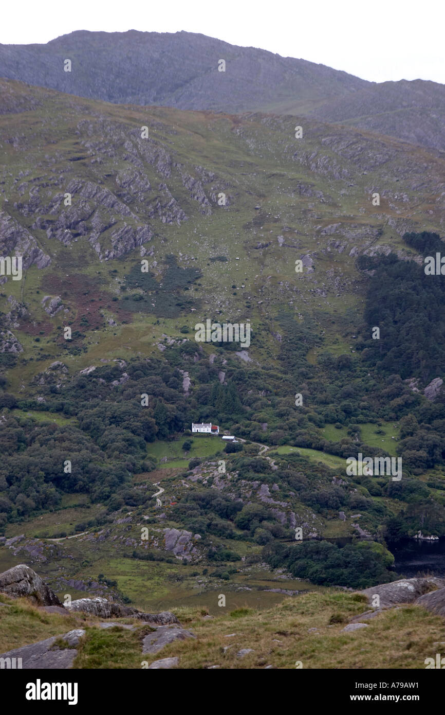 Small house in Caha mountains on Beara peninsular County Cork Ireland ...