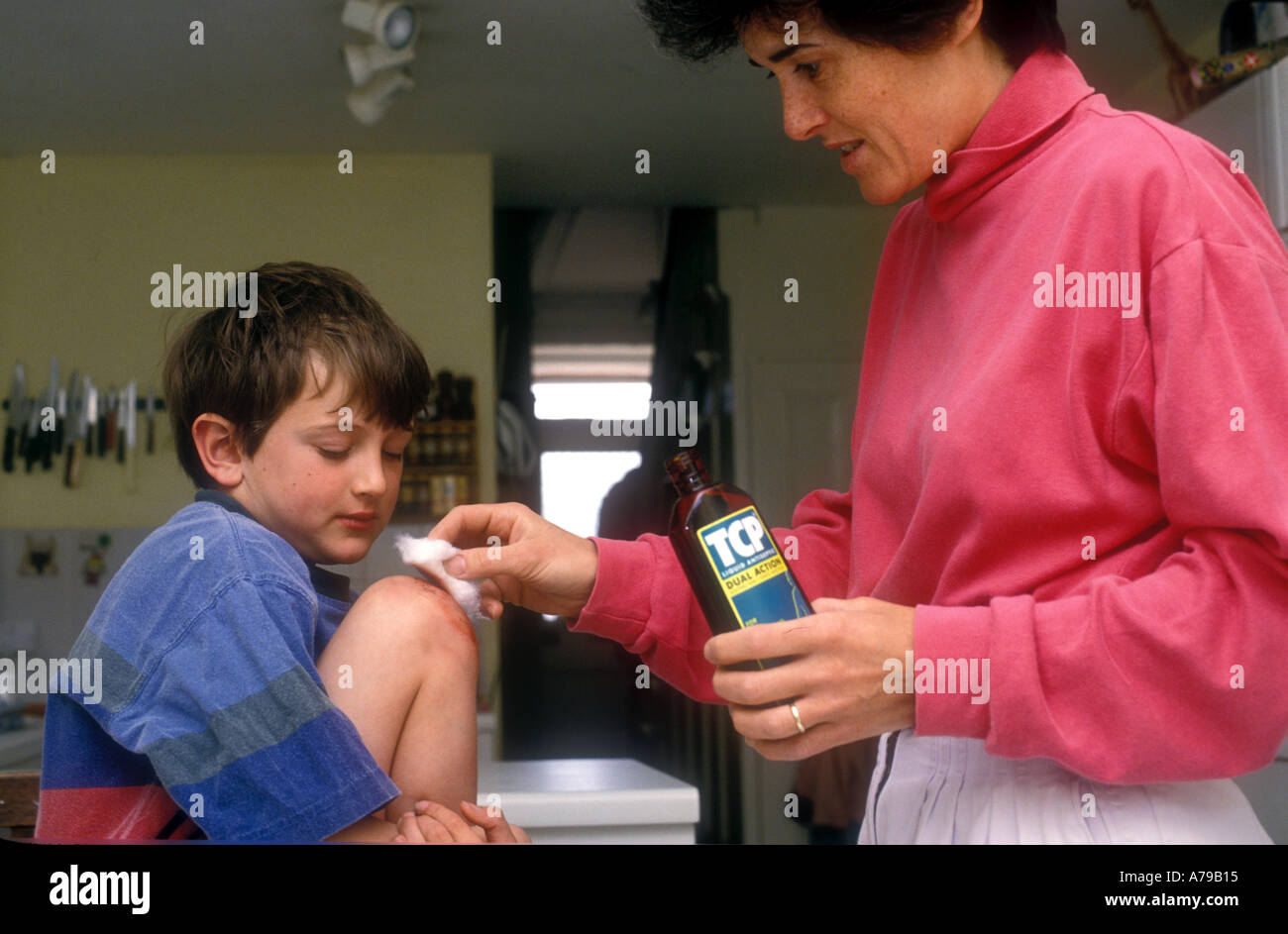 Cut knee hi-res stock photography and images - Alamy