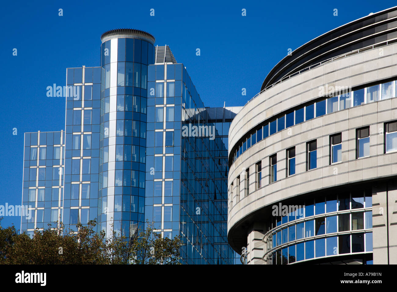 European Parliament Building Stock Photo - Alamy