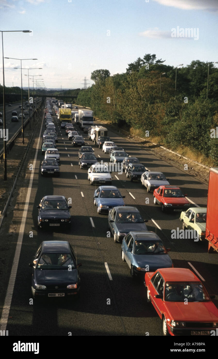 Car Travelling On England Motorway High Resolution Stock Photography ...