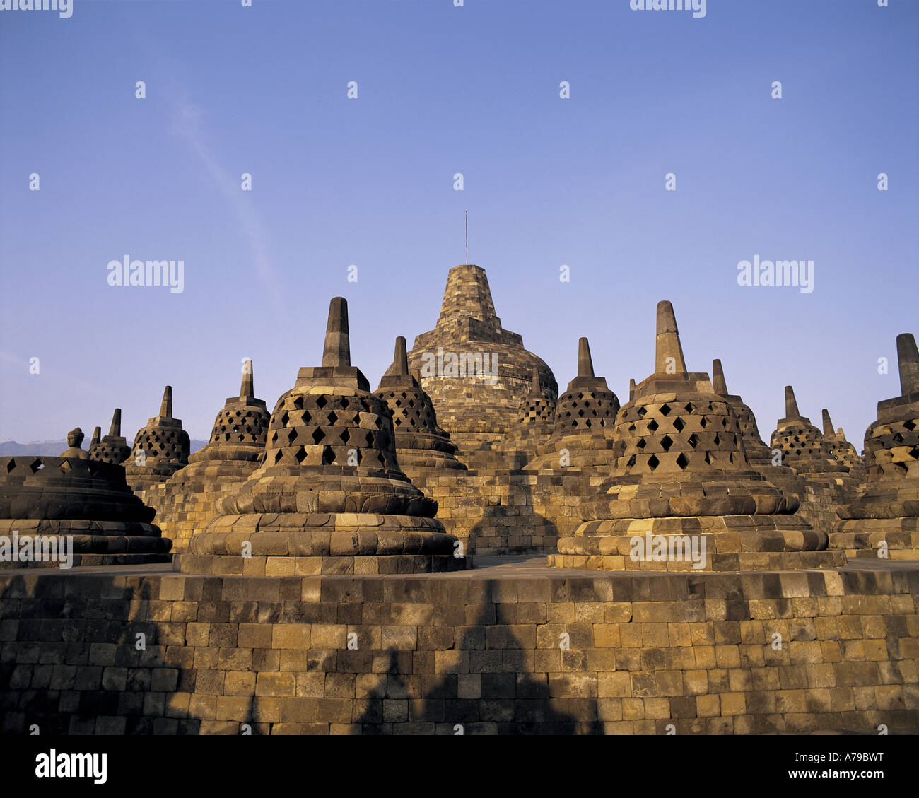 Borobudur Temple Java Indonesia Stock Photo - Alamy