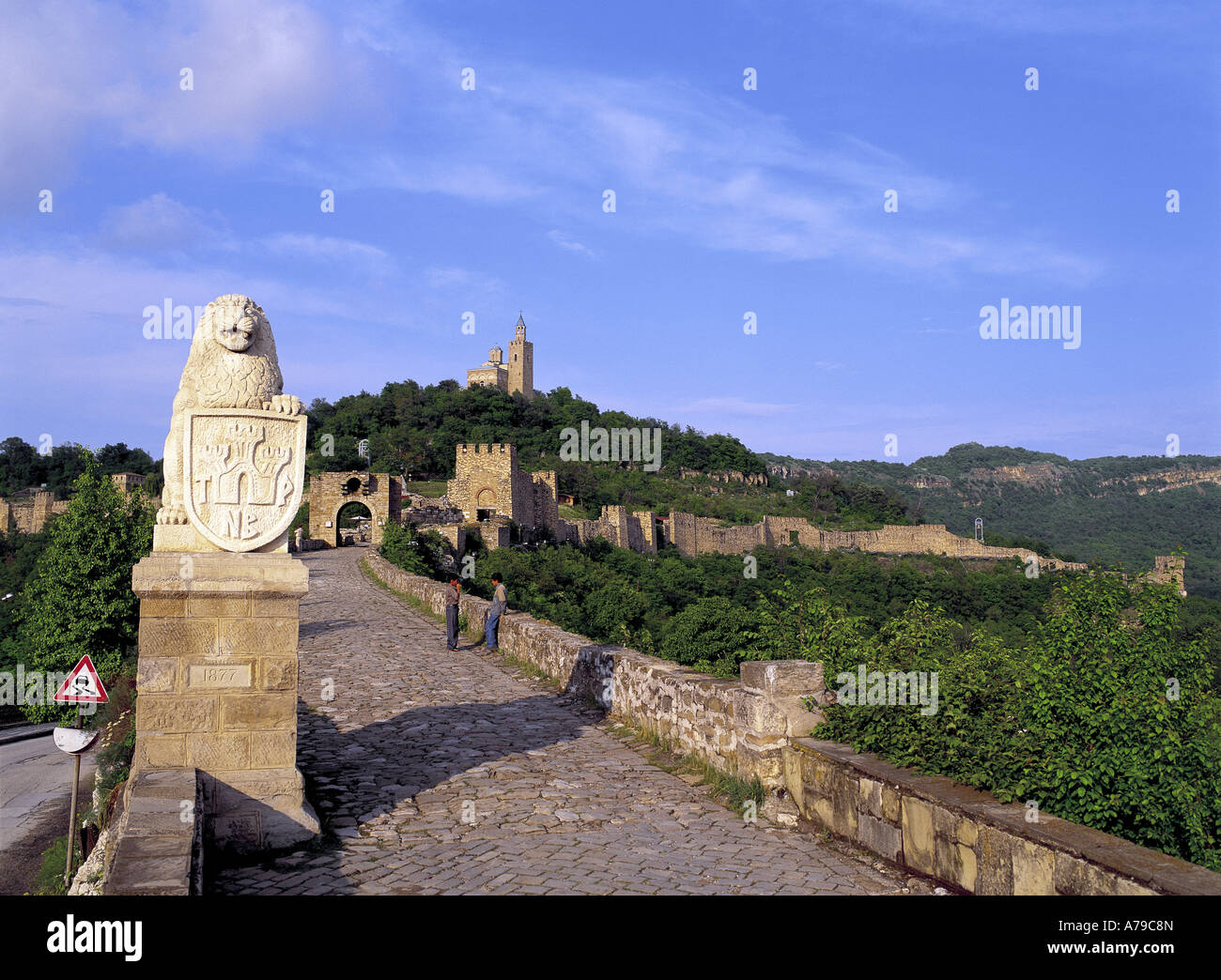 Tsarevets Castle Veliko Tarnovo Bulgaria Stock Photo - Alamy