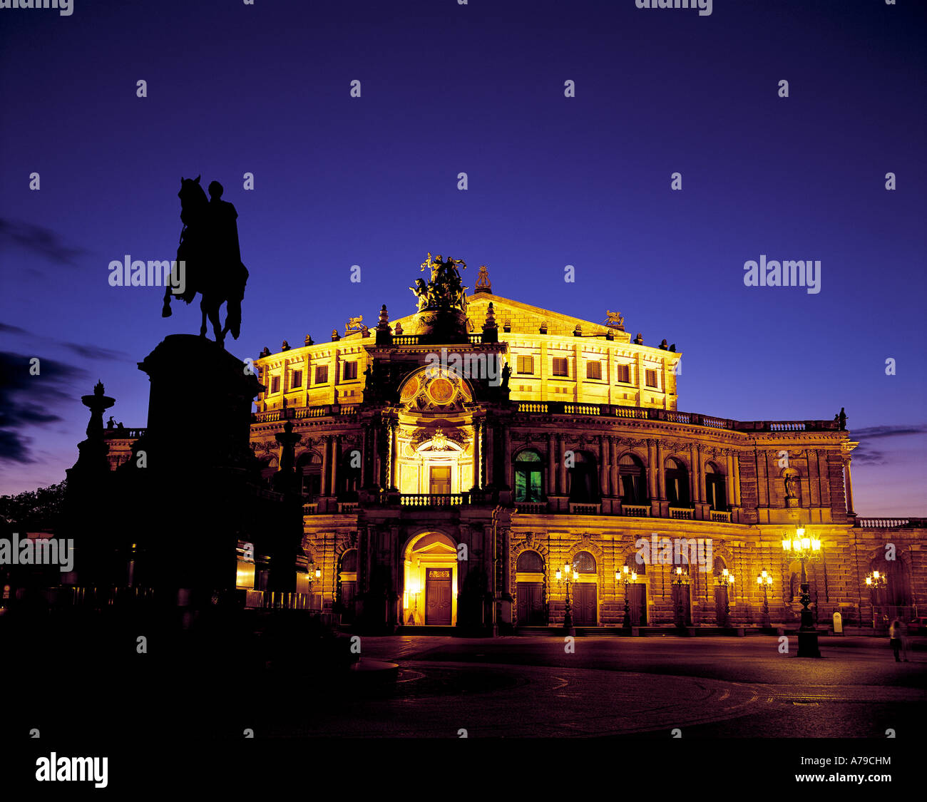 Semper Opera House Dresden Germany Stock Photo - Alamy