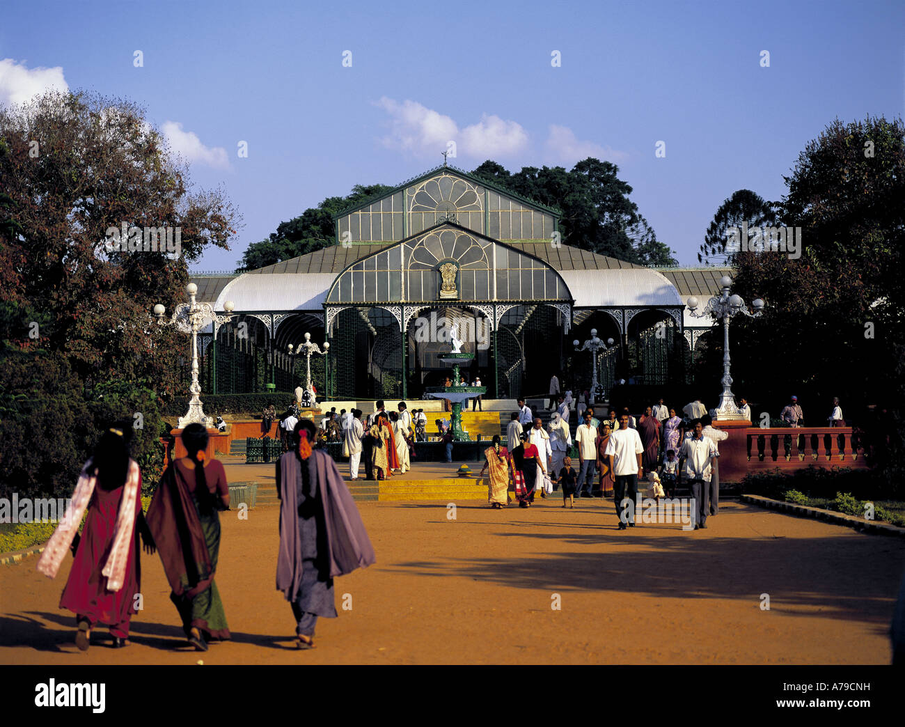 Lal Bagh Botanical gardens Bangalore India Stock Photo - Alamy