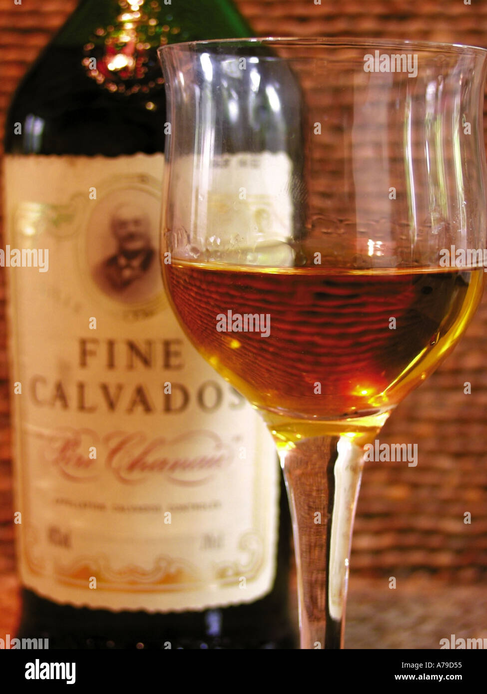 france normandy calvados brandy Stock Photo - Alamy