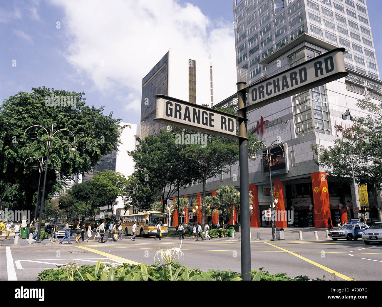 Orchard Road Singapore Stock Photo - Alamy