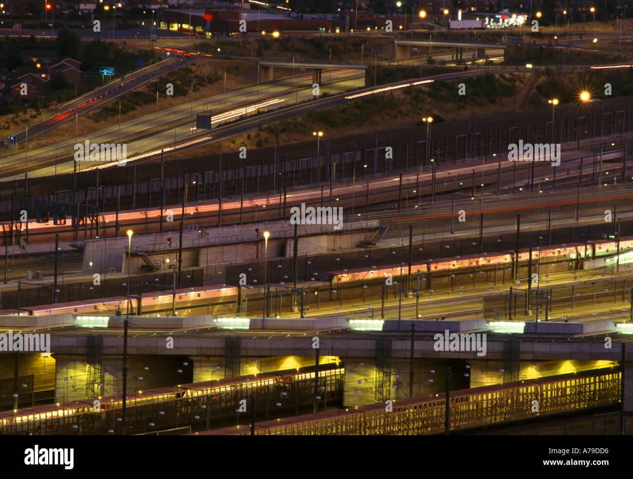 Eurotunnel terminal at folkestone hi-res stock photography and images ...