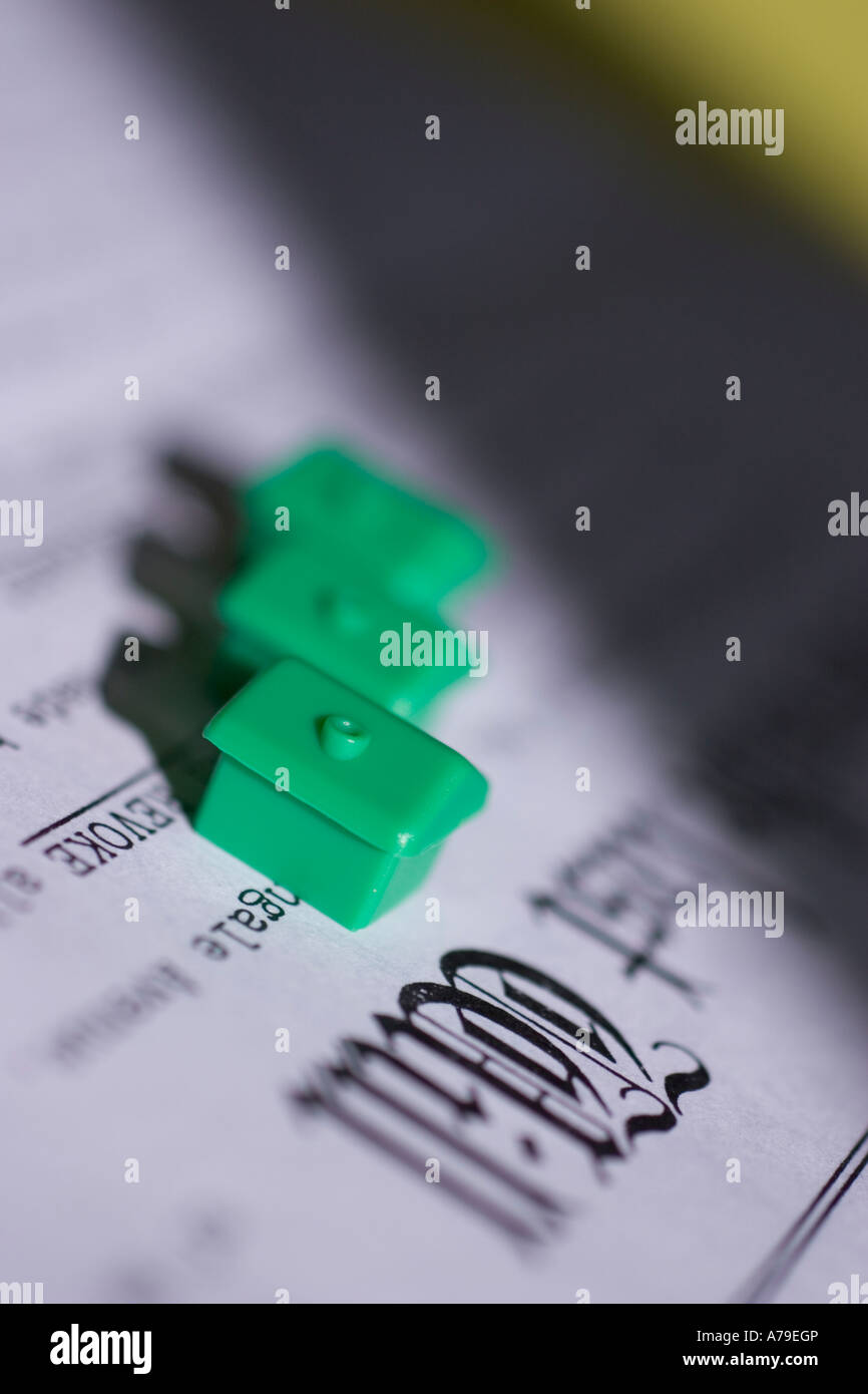 last will and testament and property inheritance Will with monopoly ...