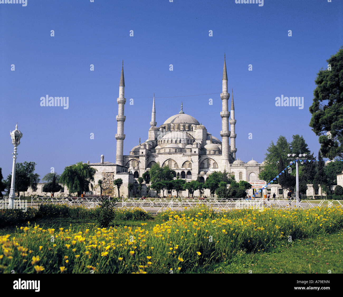 Blue Mosque Istanbul Turkey Stock Photo - Alamy