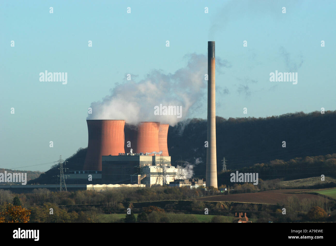Ironbridge Power Station Shropshire, UK Stock Photo - Alamy