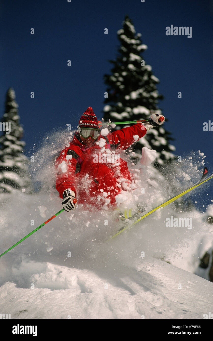 Jackson hole wyoming winter skiing hi-res stock photography and images ...