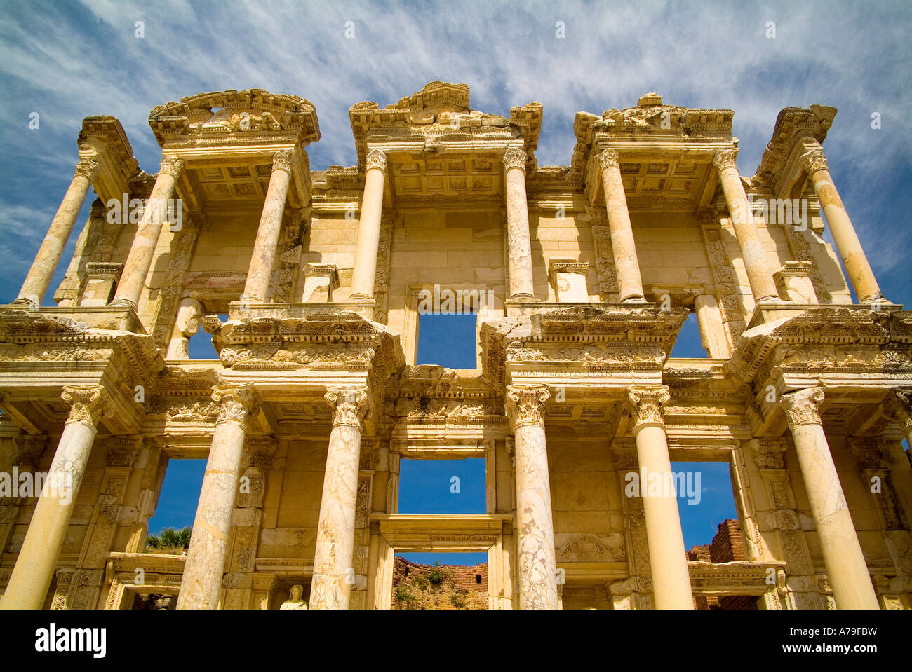 The Library of Celsus, Ephesus, Turkey Stock Photo - Alamy