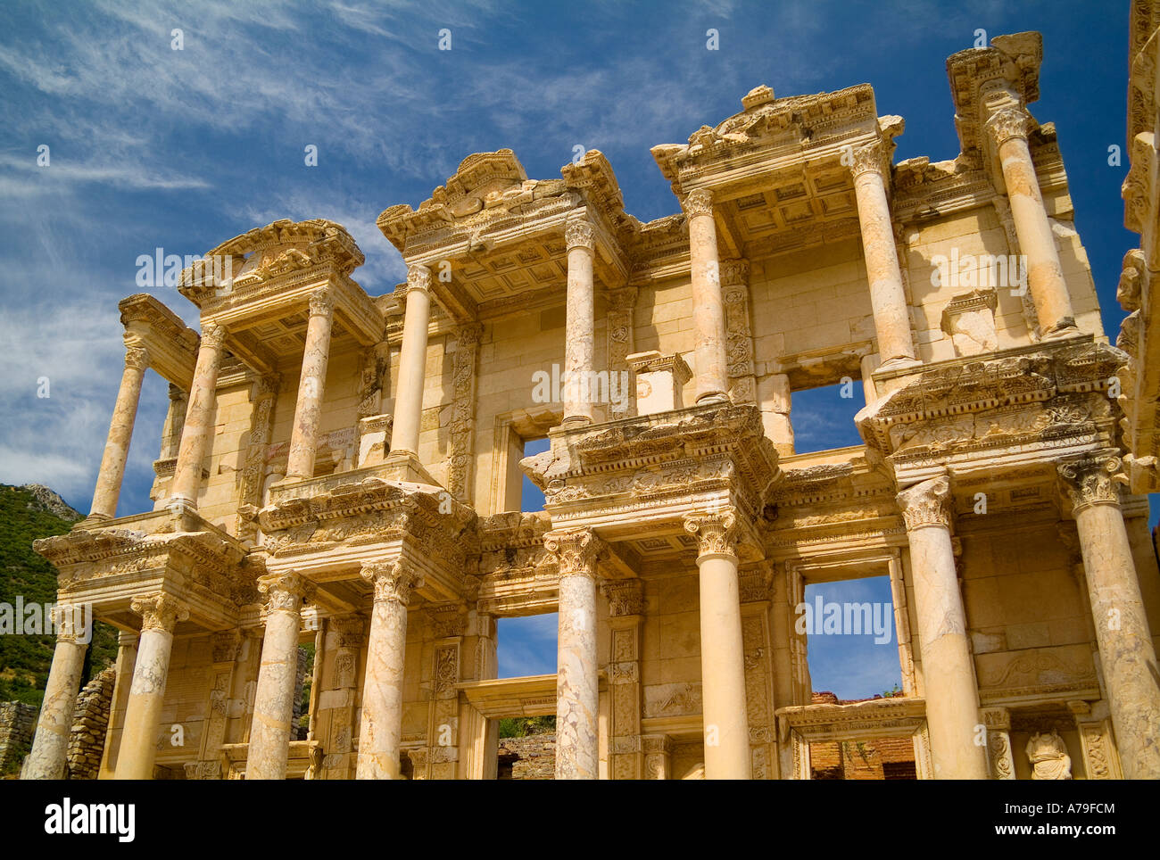 The Library of Celsus, Ephesus, Turkey Stock Photo - Alamy